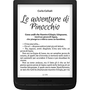 PocketBook InkPad 3 | Large 7.8ʺ Glare-Free & Eye-Friendly E Ink Technology | Touchscreen | Wi-Fi | Text-to-Speech Function | Audio Output | Audiobooks | Adjustable SMARTlight | Micro-SD Slot