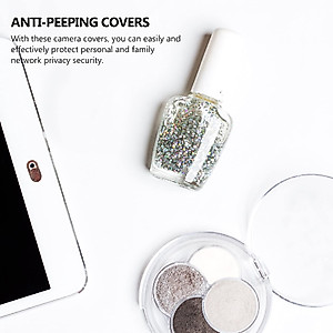 Milisten Webcam Security 6Pcs Cover Laptop Webcam Covers Webcam Blocker for laptopa Webcam Shutter Cover Webcam Slider Cover Phone cam Cover - Peeping Covers Tablet Protector