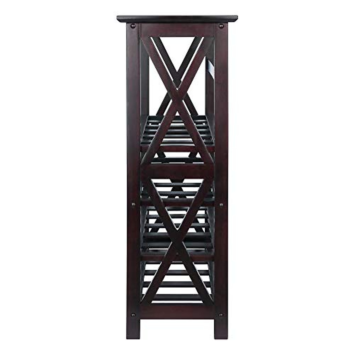 Winsome Rio Wine Storage, 28.74" W x 35.71" H x 13.39" D, Espresso