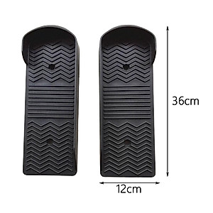 Harilla Universal Elliptical Machine Foot Pedals Part Lightweight Stable Fitness Equipment Pedals Elliptical Trainer Pedals for Fitness Indoor Parts