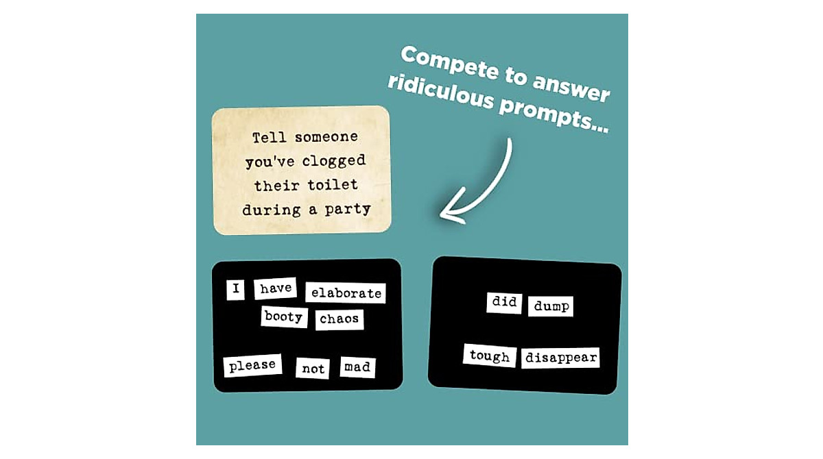 Ransom Notes Party Game | Hilarious Word Magnets for Adults