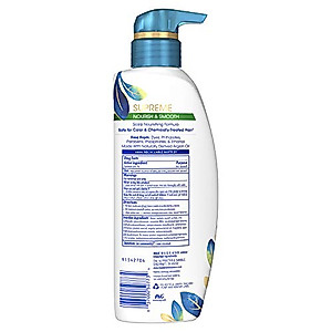 Head & Shoulders Supreme Nourish & Smooth Hair & Scalp Shampoo, 11.8 Fl Oz