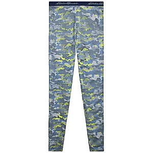 Eddie Bauer Thermal Underwear For Kids - 2 Piece Performance Base Layer Underwear Set For Boys and Girls (5-16), Size 10-12, Lime Green