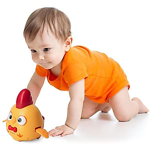 nicknack Easter Musical Toys Dancing Walking Baby Light Up Toy with Light & Sounds Toy for Toddler Early Educational Learning Music Sound Toys Infants Birthday Gift