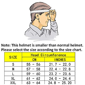 German Style Motorcycle Half Helmet, Retro Half Face Helmet for Adult Men Women DOT Approved (M)