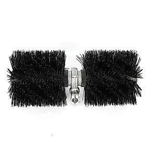 Handheld Floor Sweepers,52cc 2 Stroke 2.3HP Engine Power Sweeping Broom Driveway Turf Lawns Artificial Grass Power Sweeper Street Driveway Lawn Garbage Cleaning Sweeping Machine