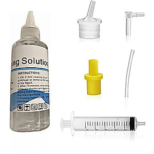 Inkpro Sublimation Printhead Cleaning Kit Inkjet Universal Printer Nozzle Cleaner Solution Print Head Cleaning for Epson HP Brother Canon - Works on Sublimation Ink, Pigment Ink and Dye Ink (100 ml)