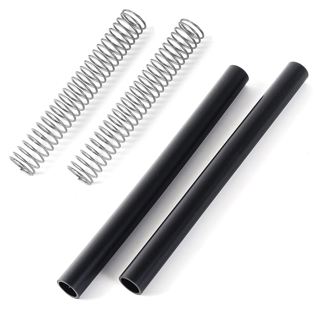 TonGass (2-Pack Flexible PVC Tubes Compatible with Pentair Rainbow Auto Feeder 320 and 322 Models - L 7 3/8” x 1/2” x 5/8”