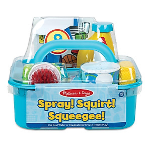 Melissa & Doug Spray, Squirt & Squeegee Play Set - Pretend Play Cleaning Set