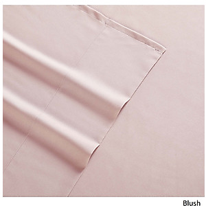 My World Kids Solid Blush Twin Sheet Set