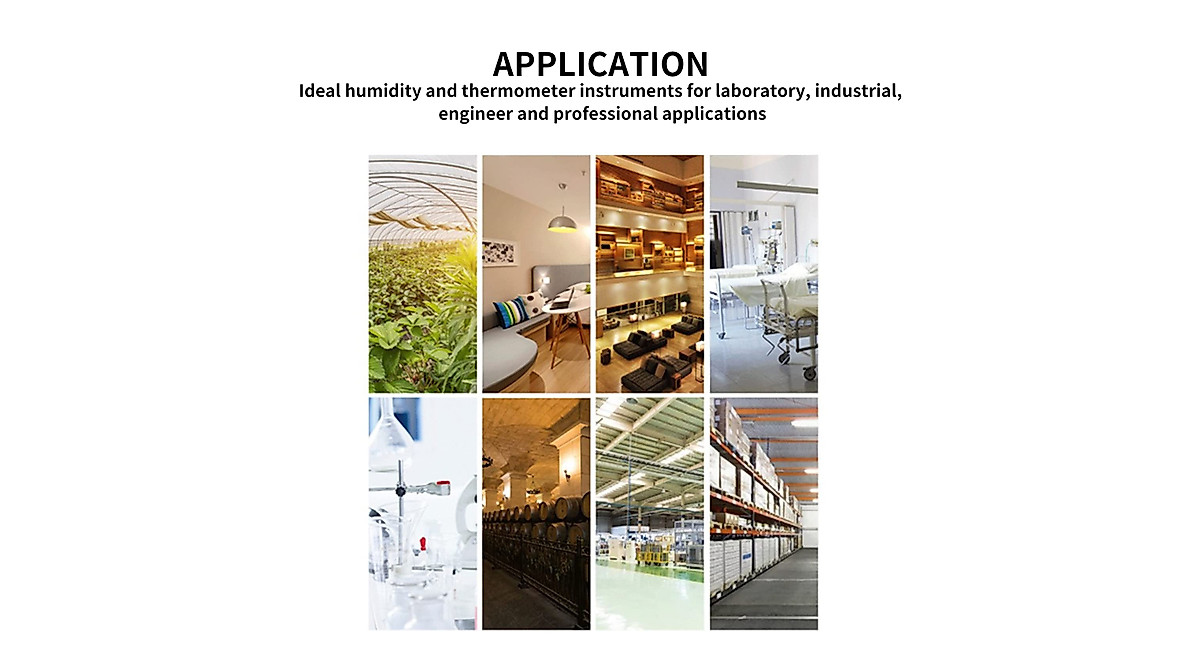 HT-86 Portable Digital Humidity and Temperature Meter - Walfront