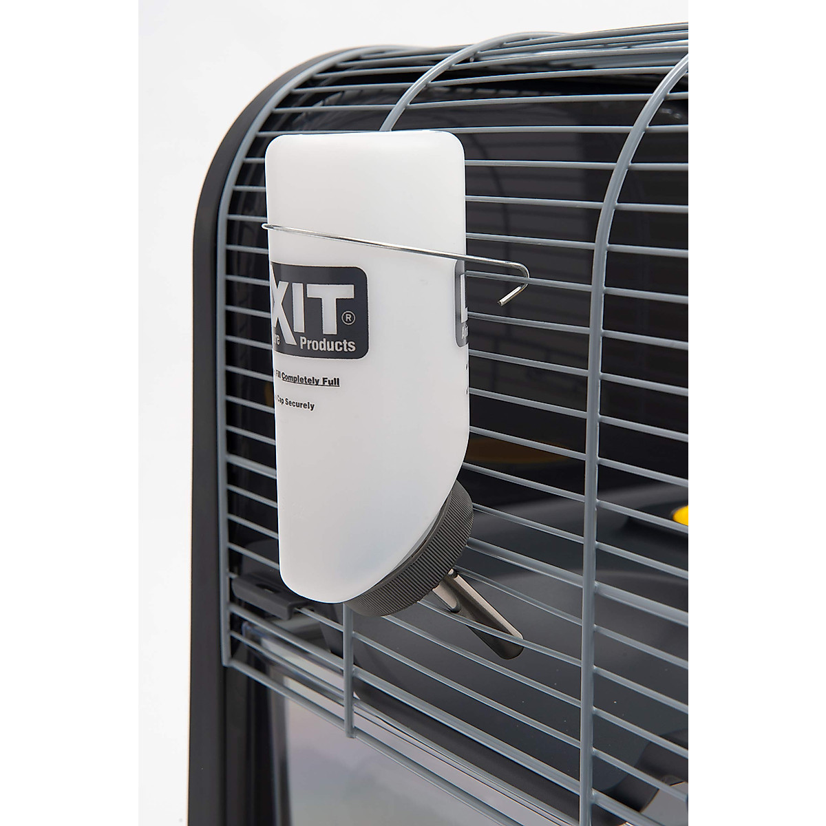 Lixit Wide Mouth BPA-Free Cage Water Bottles for Rabbits, Ferrets, Guinea Pigs, Rats, Chinchillas, Hamsters, Mice, Hedgehogs, Gerbils and Other Small Animals. (Translucent, 8 Ounce Pack of 2)