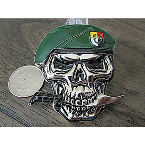 United States Army Special Forces Group Green Berets Creed 3rd SFG (A) Reapers Skull Challenge Coin