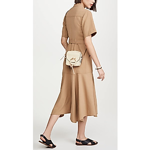 See by Chloe Women's Joan Mini Crossbody, Cement Beige, Off White, One Size