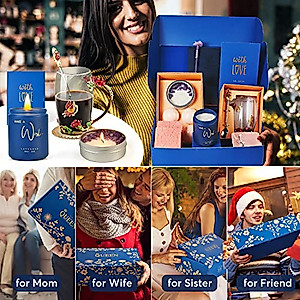 Gift Basket for Women,Luxury Birthday Gifts for Women Friend,Wife,Daughter,Mom,Christmas Gifts for Women, Bath and Body Gift Set for Girl, Thank You Gifts Set for Women