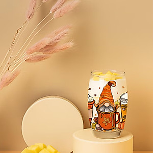 10 Sheet UV DTF Cup Wrap, Fall Theme Harvest Pumpkin Maple Leaf Rub on Transfers for Glass Crafting Glass Cups Wrap Transfer Stickers Decals Waterproof Rub on Transfers for Crafting