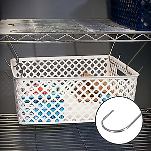 Heavy Duty S-Hooks for Hanging – Comes in 1 3/4 Inch – Stainless Steel Finish (5 Pack)