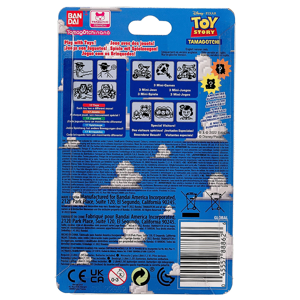 Tamagotchi Nano x Toy Story - Friends