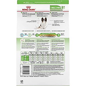 Royal Canin X-Small Adult 8+ Dry Dog Food, 2.5 lb bag