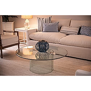 See Glass Dining Table - Base Only