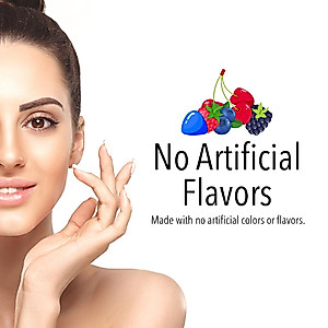 VitaGlobe Hair Skin and Nails with Collagen 20mg Gummy with Vitamin A, C, D, E, B6 & Biotin for Healthy Hair, Skin and Nails, 60 Count