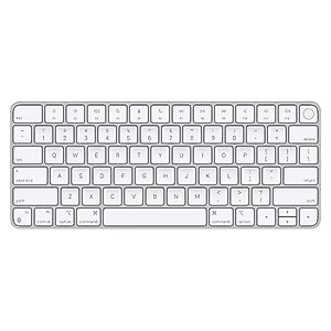 Apple Magic Keyboard with Touch ID: Wireless, Bluetooth, Rechargeable. Works with Mac Computers with Apple Silicon; US English - White Keys