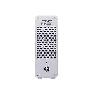 High Point RocketStor 6661A-MSAS3 Thunderbolt 3 to 2X Mini-SAS Ports Hardware RAID Adapter (8X SAS/SATA Channels)