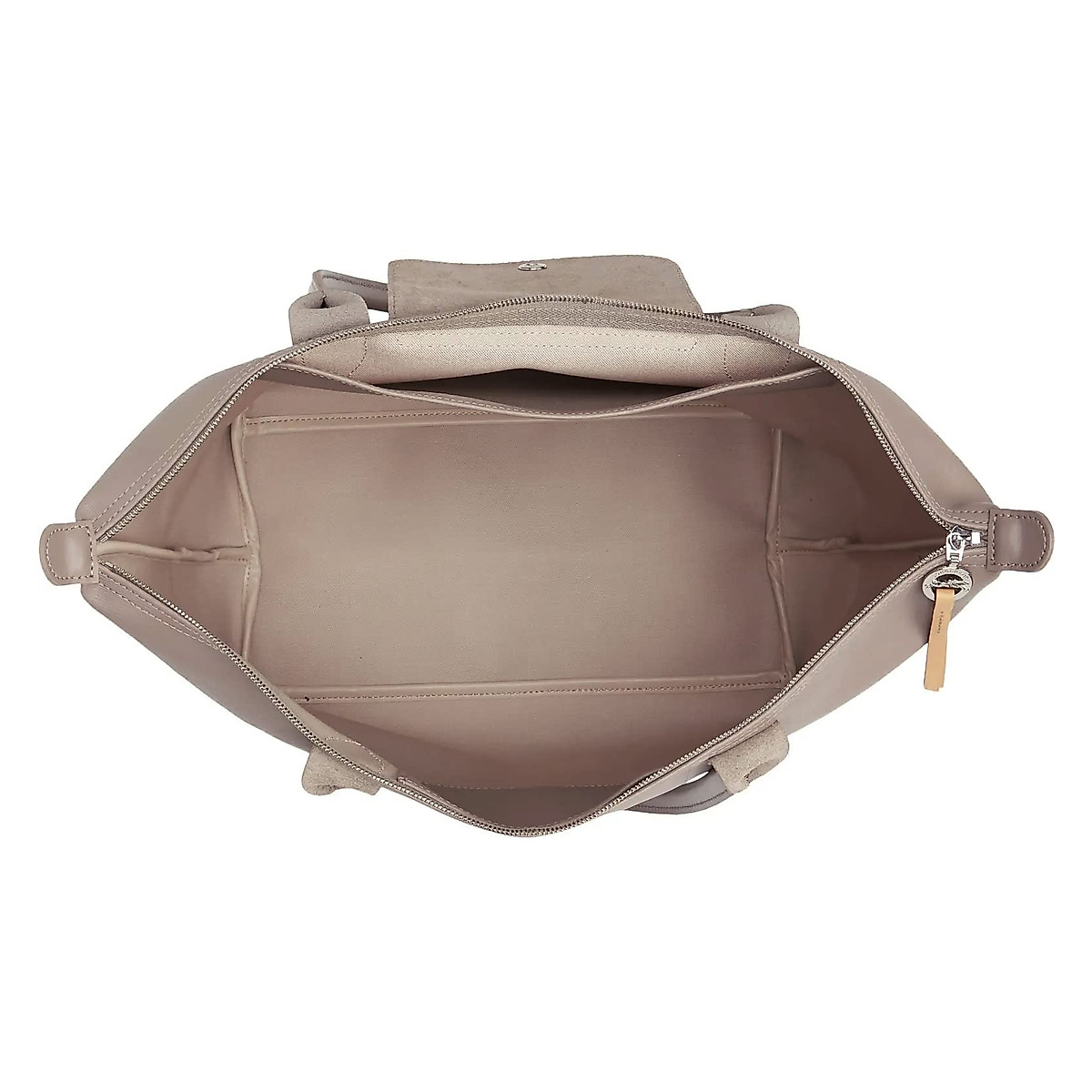 Longchamp Le Pliage City Coated Canvas Large Shoulder Tote, Taupe