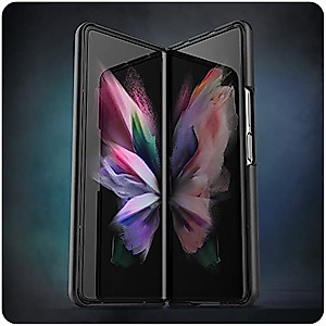 Encased DuraClip for Galaxy Z FOLD-3 Belt Clip Case, Slim Front/Back Cover with Holster (2021 Samsung Z Fold 3)