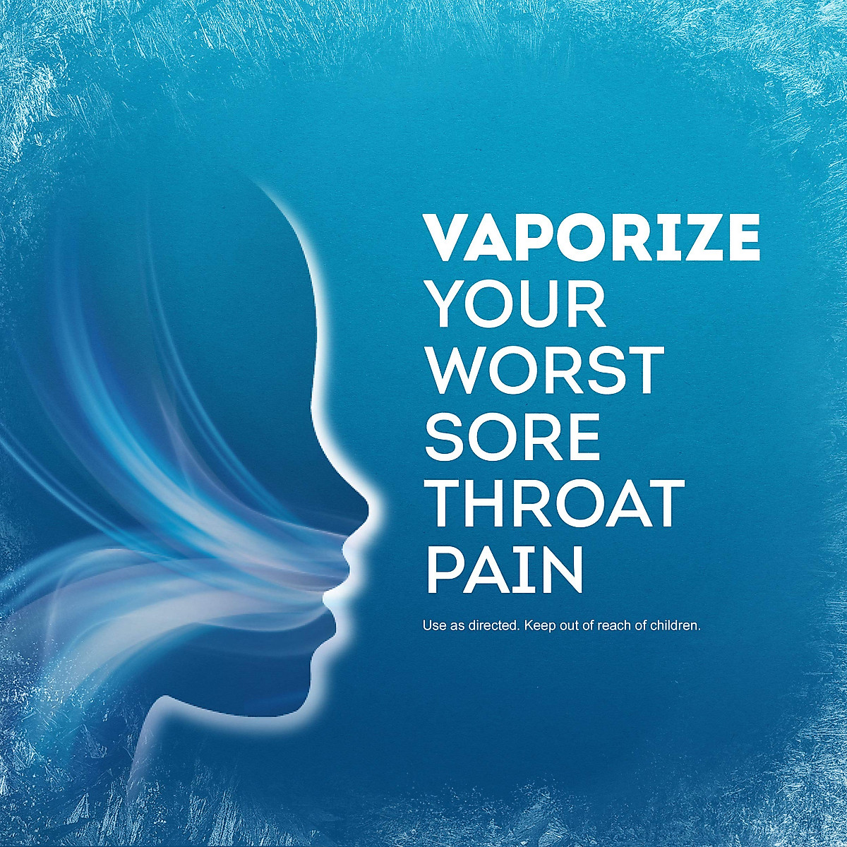 Vicks VapoCOOL HydraSoothe Medicated Drops, Best Relief to Soothe Sore Throat Pain, 20 Count