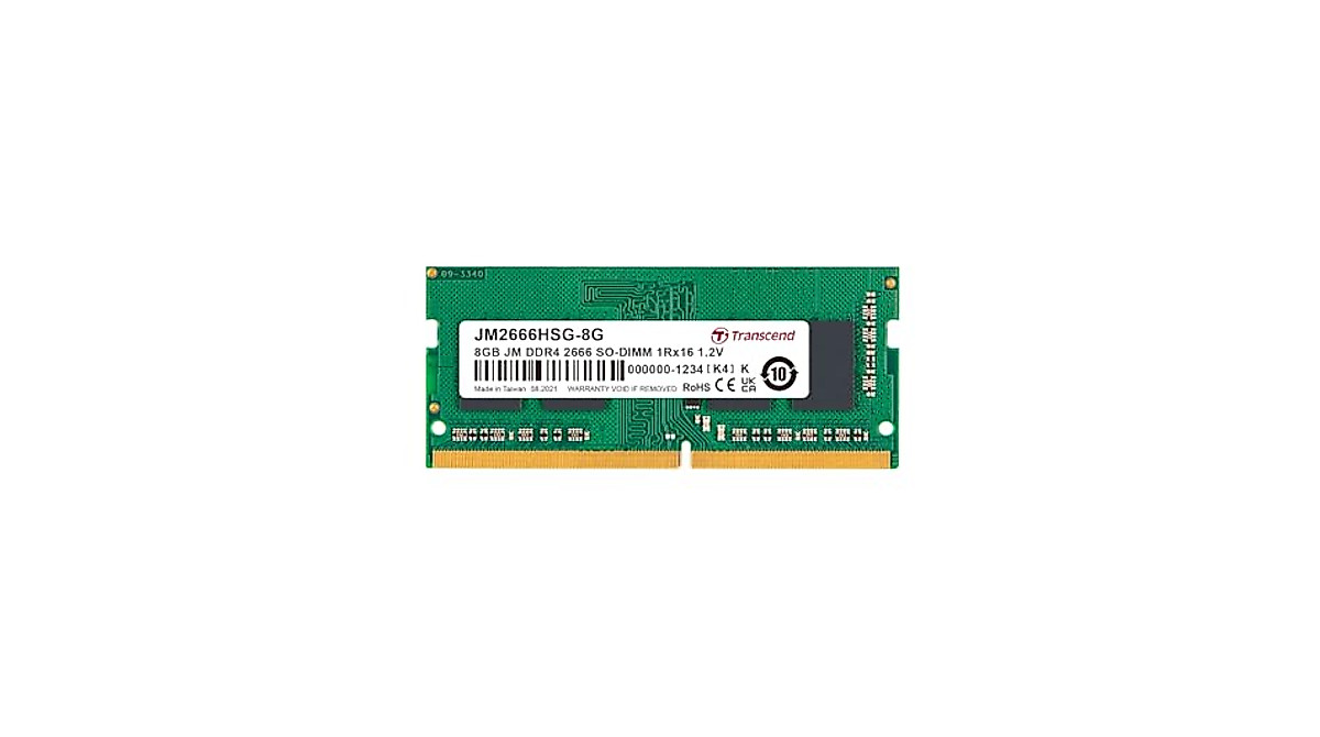 Transcend 8GB DDR4 DRAM Module - Fast & Reliable