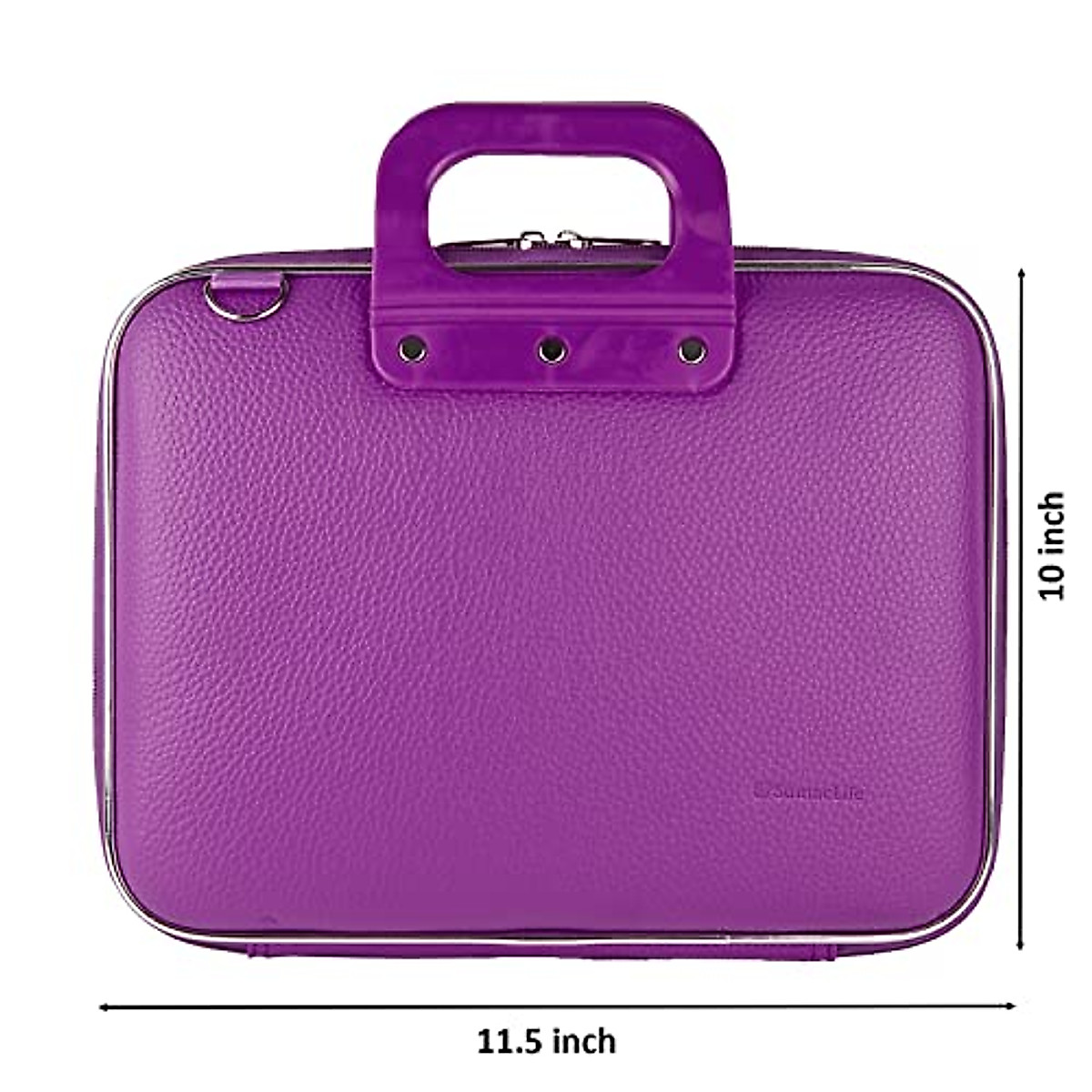 Sumac Slim Crossbody Messenger Professional Executive Business Meeting Briefcase Bag for 12 inch Surface Pro 8 Samsung Galaxy Tab S7 FE 12.4 iPad Pro 11