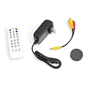 1080p Multimedia Gaming Mini Projector - Full HD Portable Video Cinema Home Theater Projector w/ Built-in Stereo Speaker, HDMI, USB, Adjustable Picture Projection for TV, PC, Computer - Pyle PRJG45_0