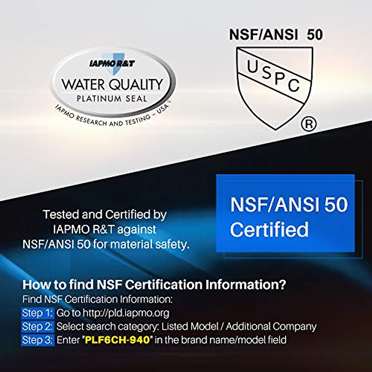 POOLPURE 6CH-940RA Spa Filter Replaces Pleatco PWW50P3-M(1 1/2" Coarse Thread), Filbur FC-0359M, 03FIL1400, 45 sq.ft Screw in Filter 2 Pack