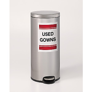 Avery Durable White Cover Up ID Labels for Laser Printers, 8.5" x 11", Pack of 50 (6575)