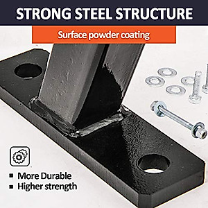 ELITEWILL Lawn Mower Trailer Towing Hitch, Garden Tractor Pro Hi Hitch Compatible with John Deere Cub Cadet Husqvarna Craftsman Riding Mowers