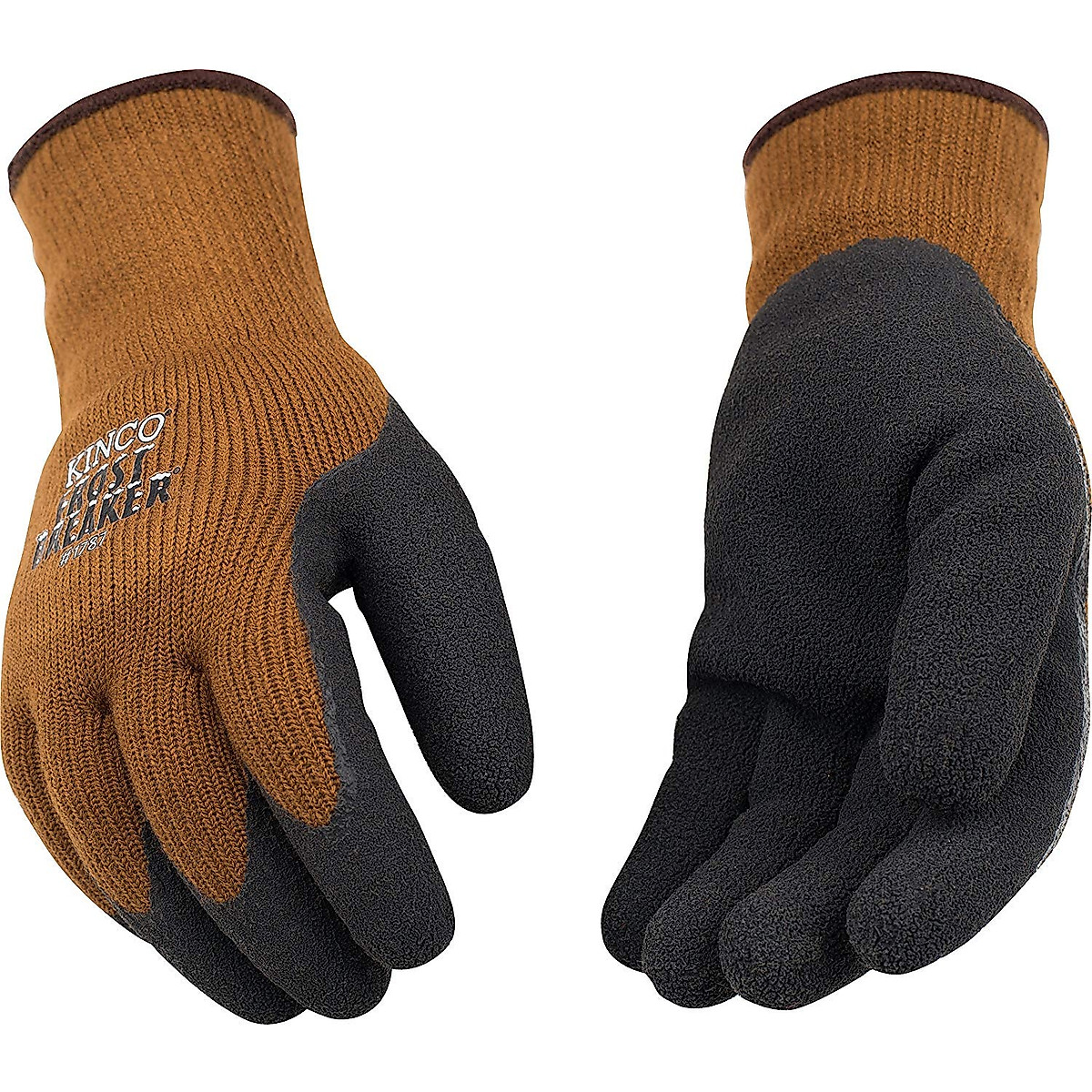 Kinco - Frost Breaker Heavy Thermal Work Gloves, Warm, Latex Grip, (1787)
