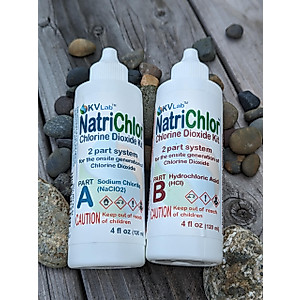 NatriChlor CD Set w/Accu-Drop Bottles HCL Extra Large Size (8 oz Total)