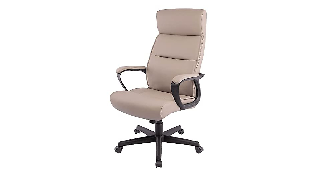 STAPLES Luxura Manager Chair 2-Pack in Tan — Comfortable, Stylish ...