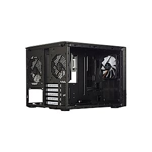 Fractal Design Node 804 No Power Supply MicroATX Cube Case FD-CA-NODE-804-BL, Black