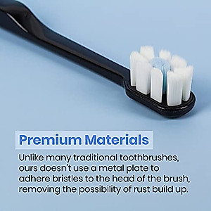 Lindo Polishing Toothbrush - for Sensitive Gums and Teeth, 12000+ Ultra Fine Bristles, Soft and Gentle, Deep Clean, Pack of 4