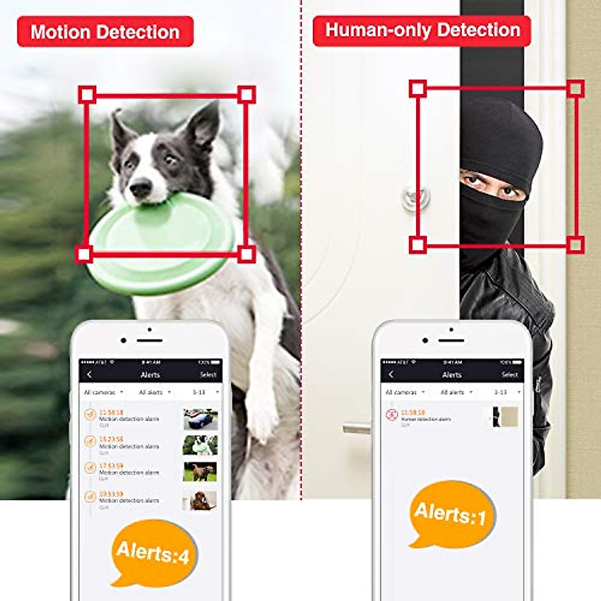 Foscam PoE Ultra HD 2K 4MP IP Camera, Outdoor/Indoor Security Video Surveillance Camera,AI Human/Motion Detection & Alert Notification,66ft Night Vision with 30 IR-LEDs,2-Way Audio & IP66 Waterproof