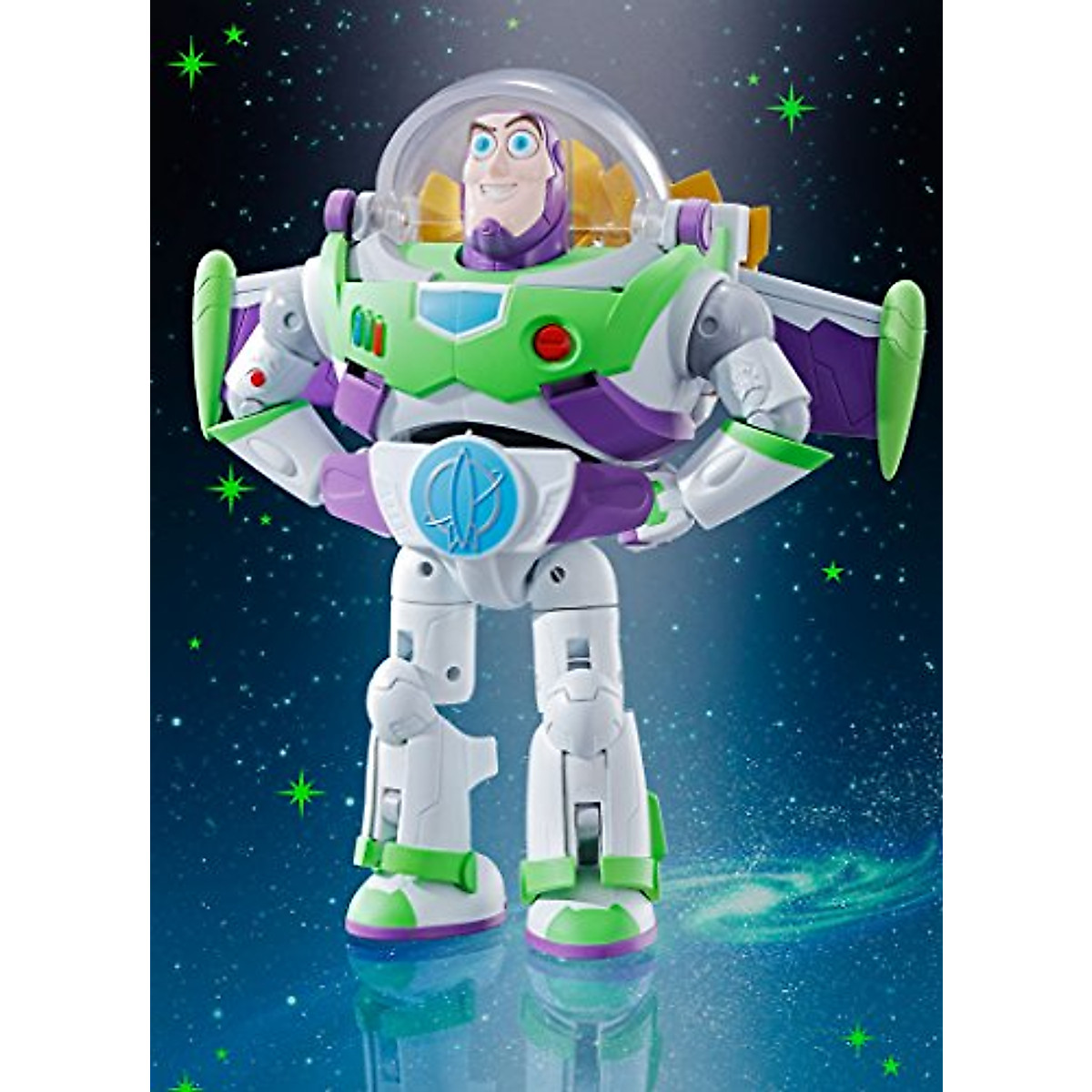 TAMASHII NATIONS Bandai Nations Buzz the Space Ranger Robo Chogattai "Toy Story", Multicolor, 9 inches