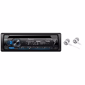 Pioneer DEH-S4100BT in Dash CD AM/FM Receiver with MIXTRAX, Bluetooth Dual Phone Connection, USB, Spotify, Pandora Control, iPhone and Android Music Support, Smart Sync App