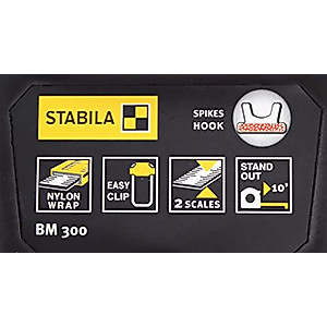 Stabila Pocket Measure Tape Bm 300 16 Ft Imperial Scale