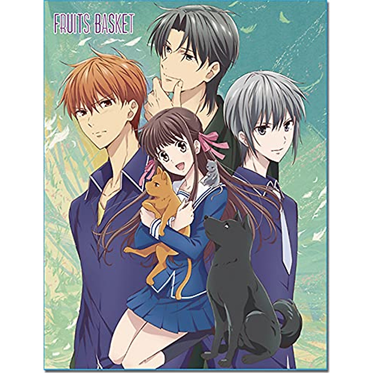 Great Eastern Entertainment Fruits Basket 2019 - Key Art Sublimation Throw Blanket 60'' x 40''