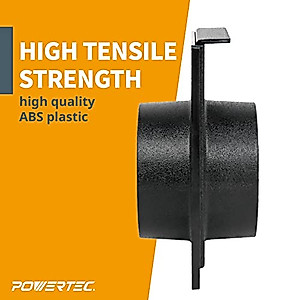 POWERTEC 70108-P4 4-Inch Blast Gate for Dust Collector, Dust Collection Fittings, 4 PK