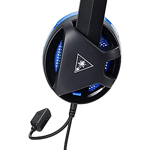 Turtle Beach Recon Chat PlayStation Headset – PS5, PS4, Xbox Series X, Xbox Series S, Xbox One, Nintendo Switch, Mobile, & PC with 3.5mm – Glasses Friendly, High-Sensitivity Mic - Black