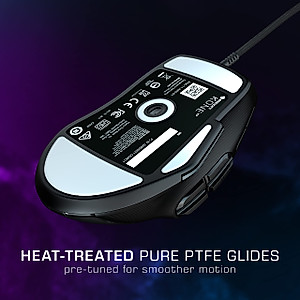 ROCCAT Kone XP PC Gaming Mouse with 3D AIMO RGB Lighting, 19K DPI Optical Sensor, 4D Krystal Scroll Wheel, Multi-Button Design, Wired Computer Mouse – Black