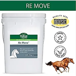 Stance Equitec Re Move - Horse Supplements That Support The Body's Normal Process to Remove Ingested Toxins, Contains Probiotics - 8.8 lb